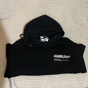 Ambush | Shirts | Authentic Black Ambush Hoodie 0 Cotton | Poshmark